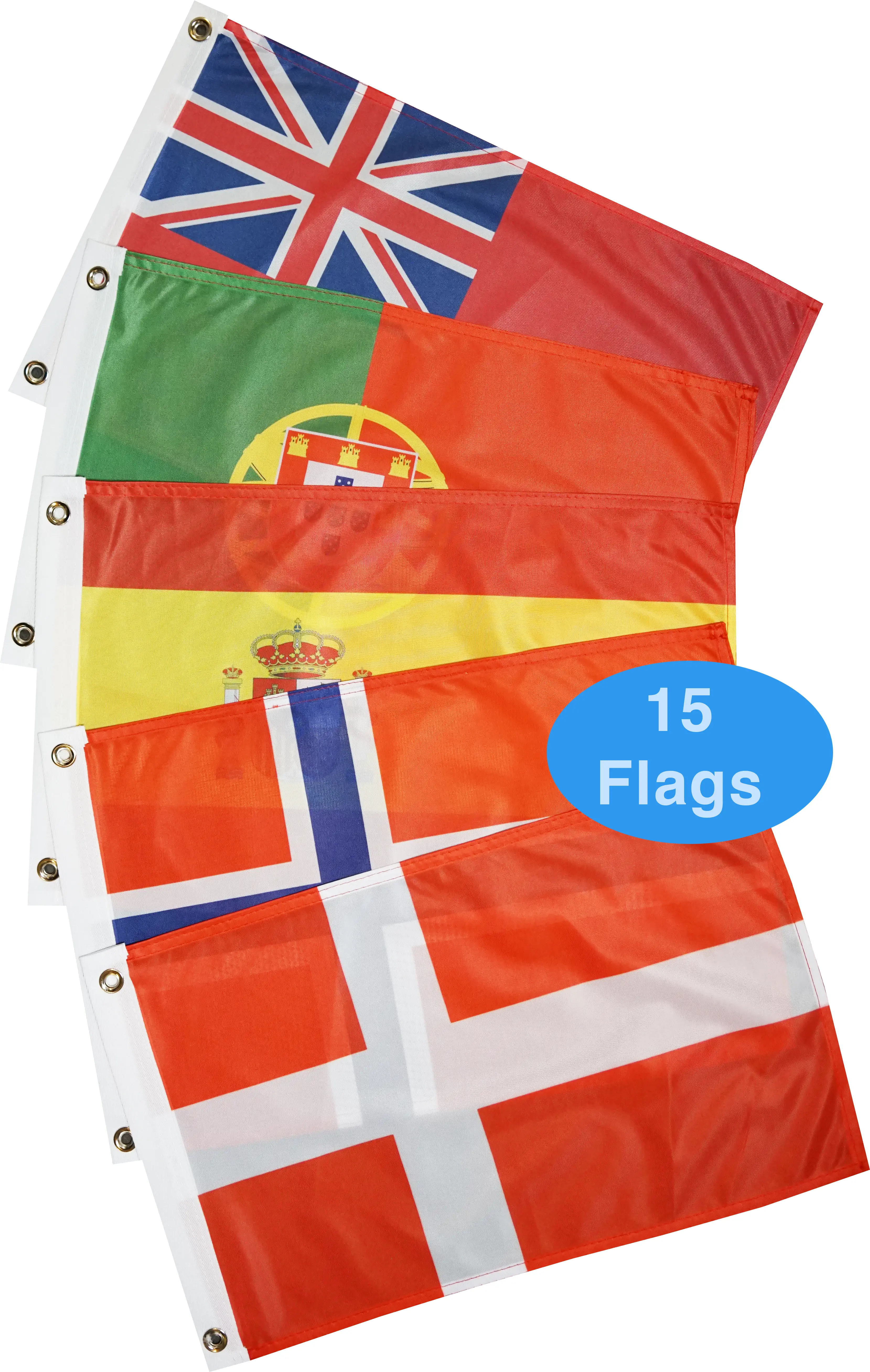 Europe Atlantic Coast And Islands Courtesy Flag Set